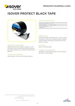 ISOVER Protect Black Tape -Aliuminio folijos juosta