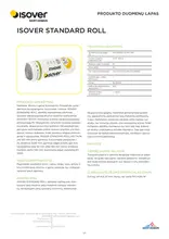 ISOVER STANDARD ROLL -Mineralinės vatos demblys