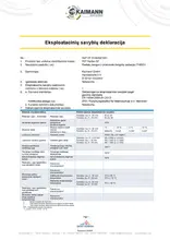KAIFLEX EF Sheet SK -Elastomerinės izoliacijos demblys